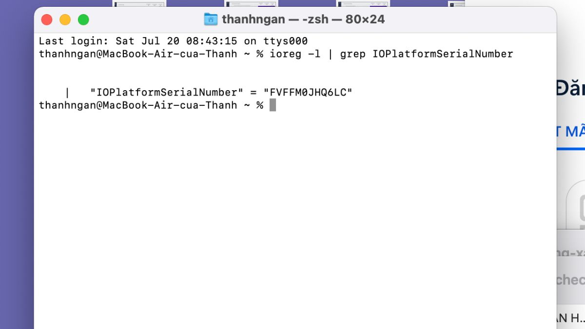 6 cách check IMEI MacBook chính xác, nhanh và đơn giản nhất